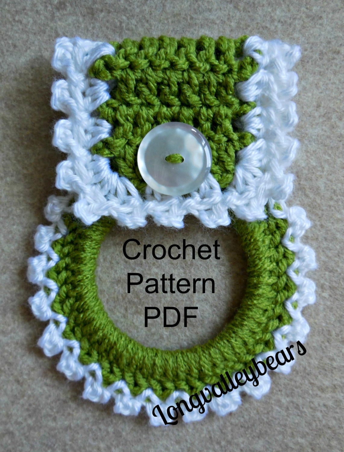Crochet Towel Holder Pattern