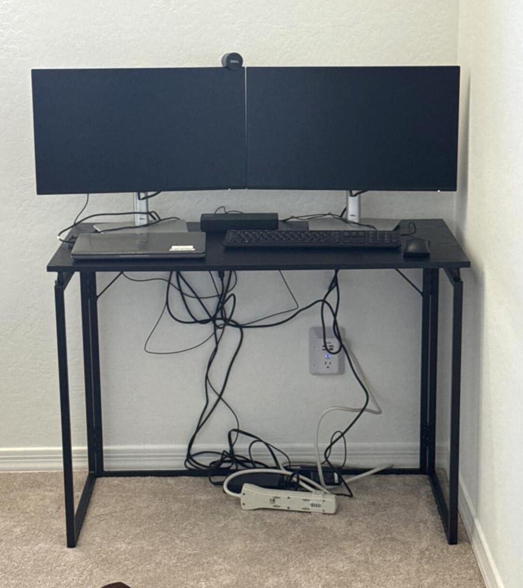 Small Foldable Table, Folding Desk for Minimalist Spaces, Writting ...