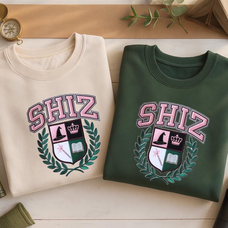 Shiz University Embroidery Design: Witch Crest (instant Download) - Etsy