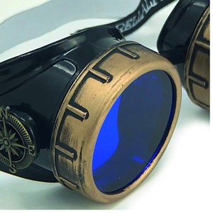 Steampunk Goggles-rave Glasses Victorian Style With Compass Design ...