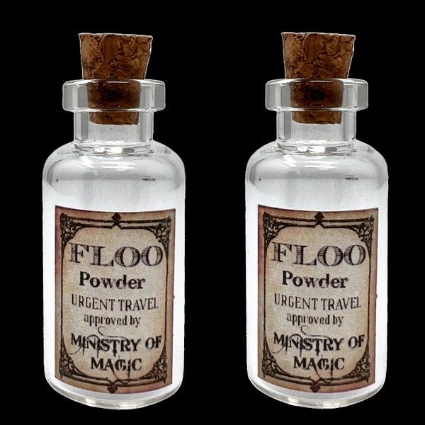 Floo Powder Label - Etsy