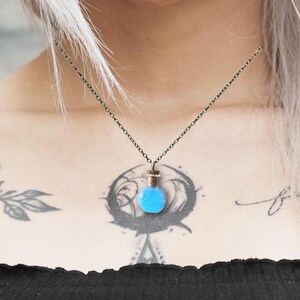 Glow in the Dark Necklace Glowing Pendant Fairy Jewelry for Women - Etsy