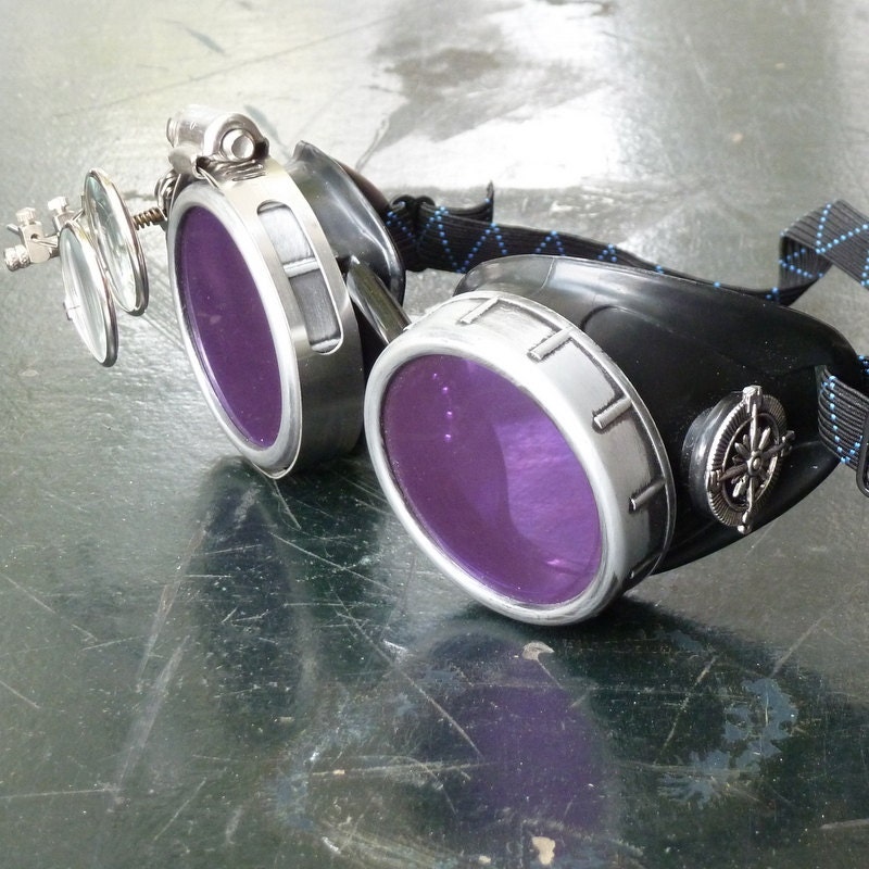 Victorian Steampunk Goggles Aviator Victorian Welding Biker - Etsy