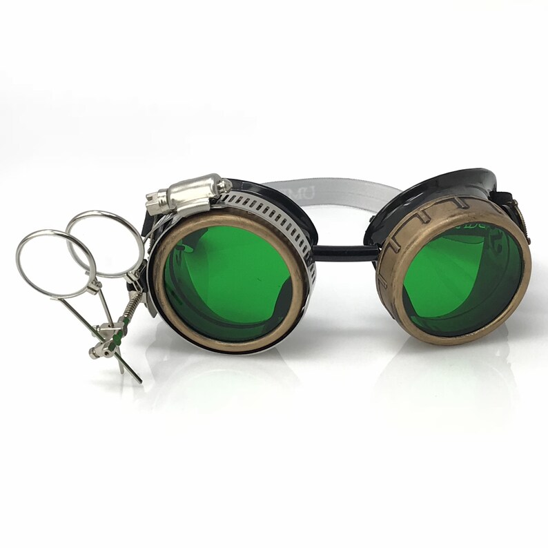 Steampunk Goggles-rave Glasses Victorian Style With Compass Design ...