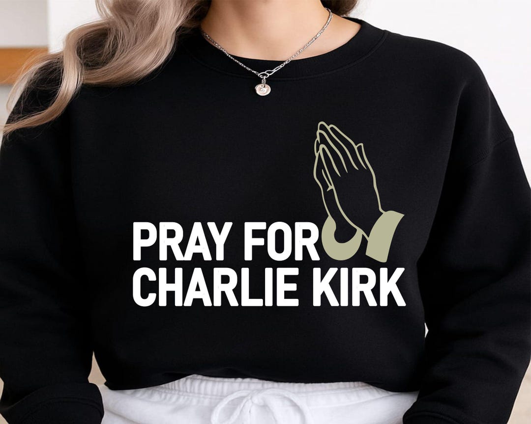Pray for Charlie SVG: Christian Patriotic Cut File (digital Download ...