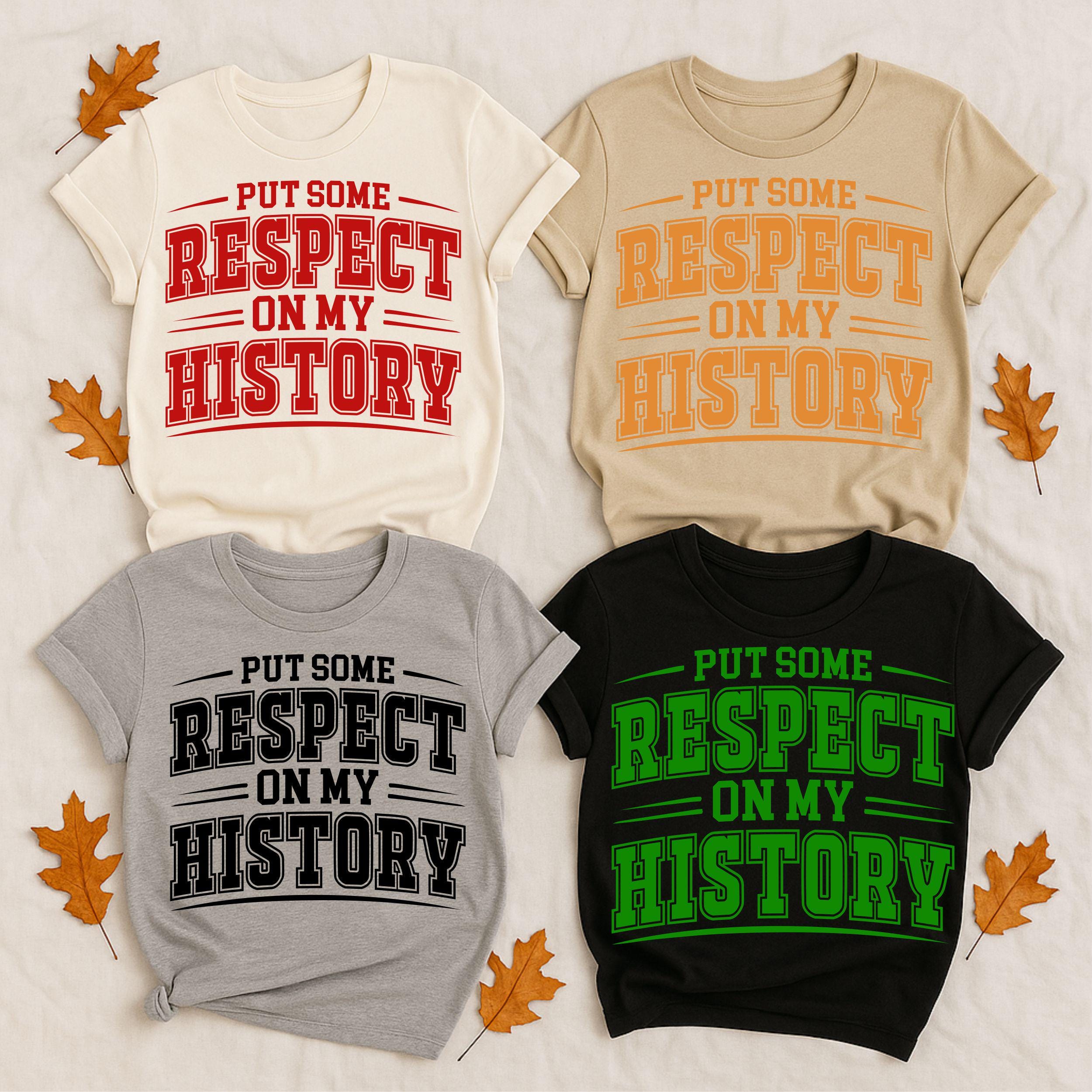 Put Some Respect on My History Svg Png Bundle, Black History Svg ...