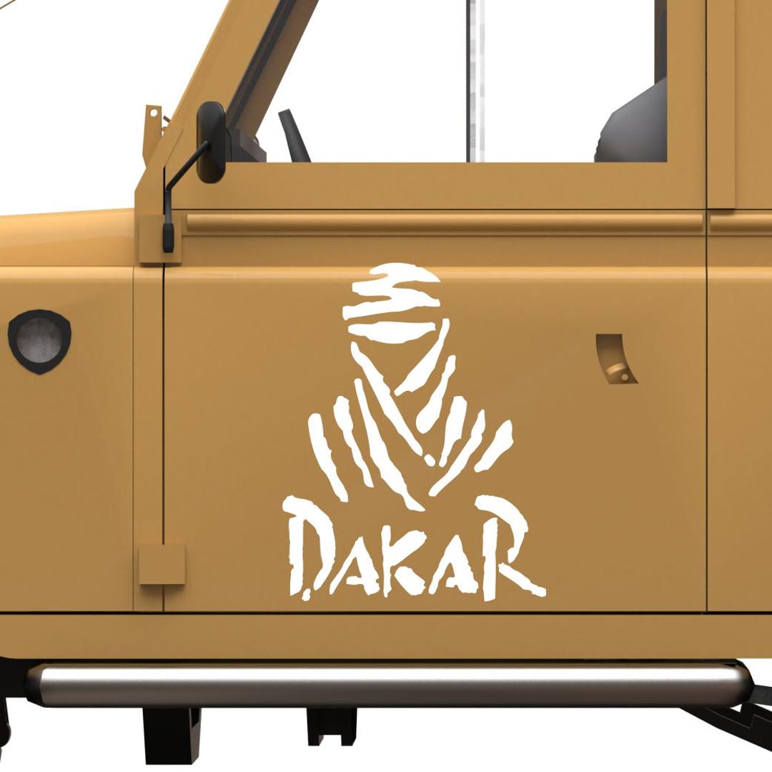 Set 4 Pcs HQ Emblem Graphic Offroad Sponsor Decals | Dakar Motorsport ...