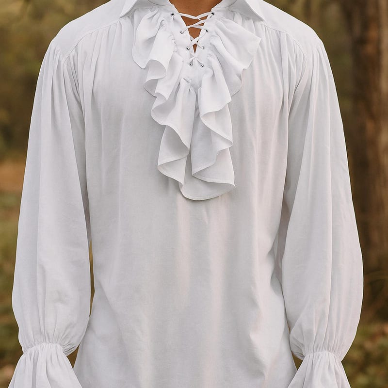 Ruffle Jabot for Men - Etsy