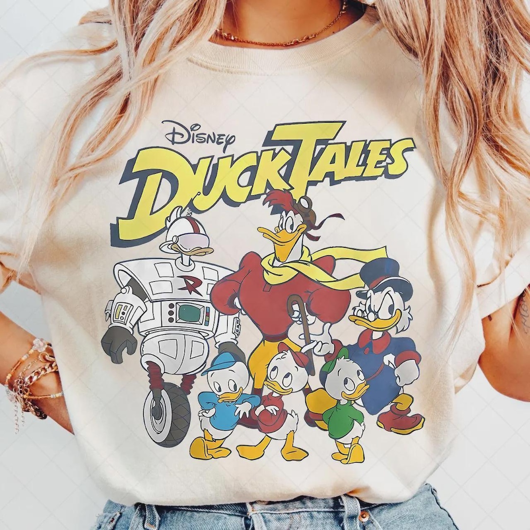 Disney Ducktales Friends Group Graphic Png, Ducktakes Png, Disneyland ...