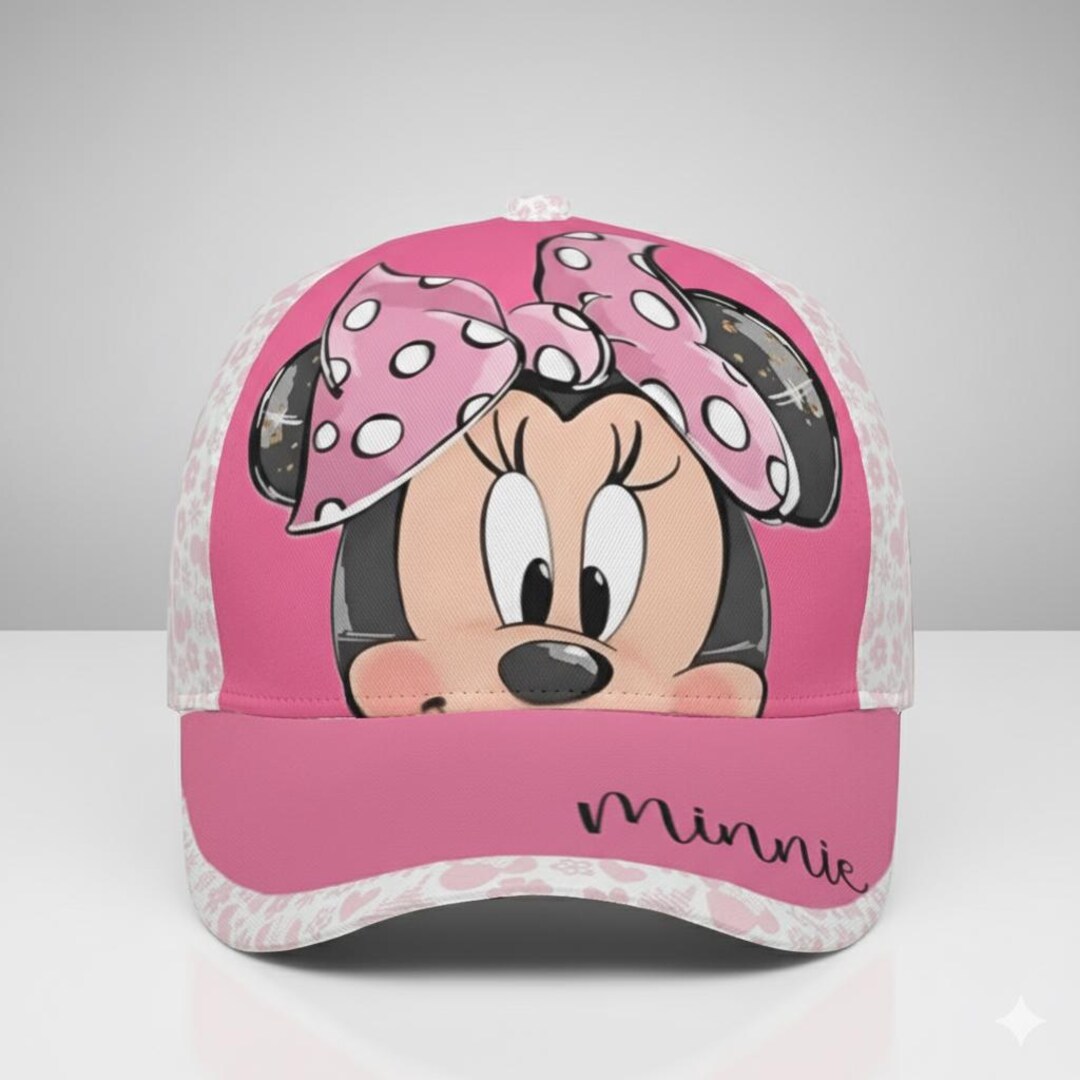 Personalized Disney Mouse Hat, Custom Minnie Mouse Ears Cap - Etsy