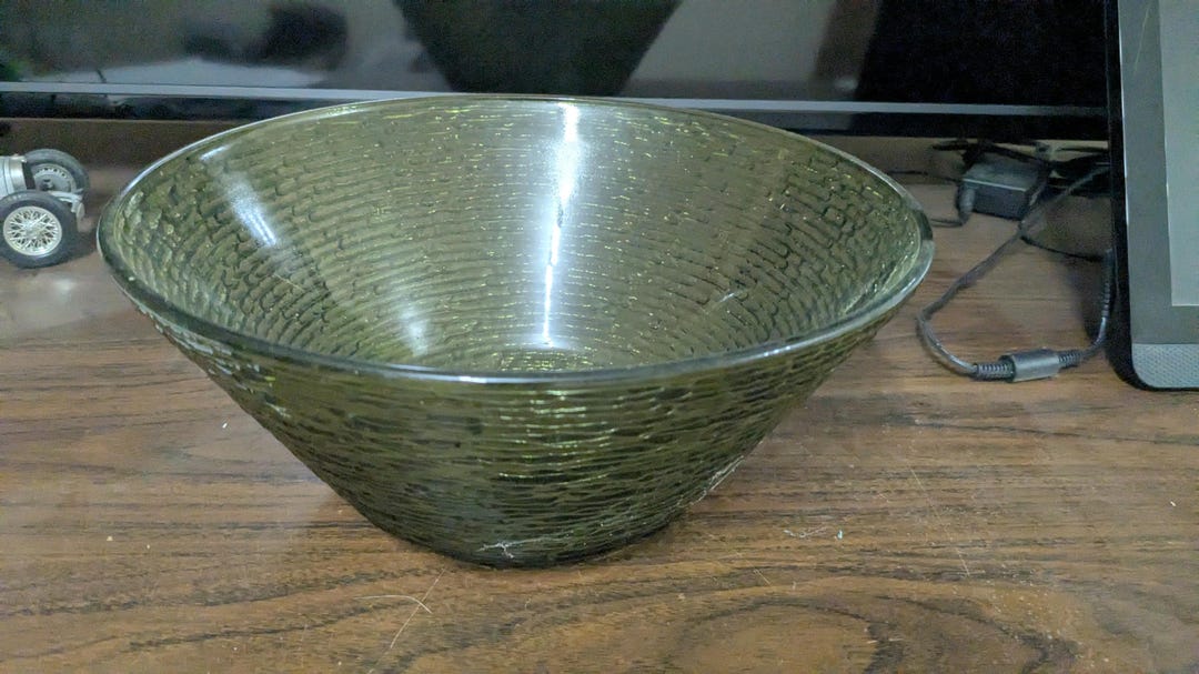 Vintage Anchor Hocking Lido Sereno Avocado Green Glass Bowl - Etsy