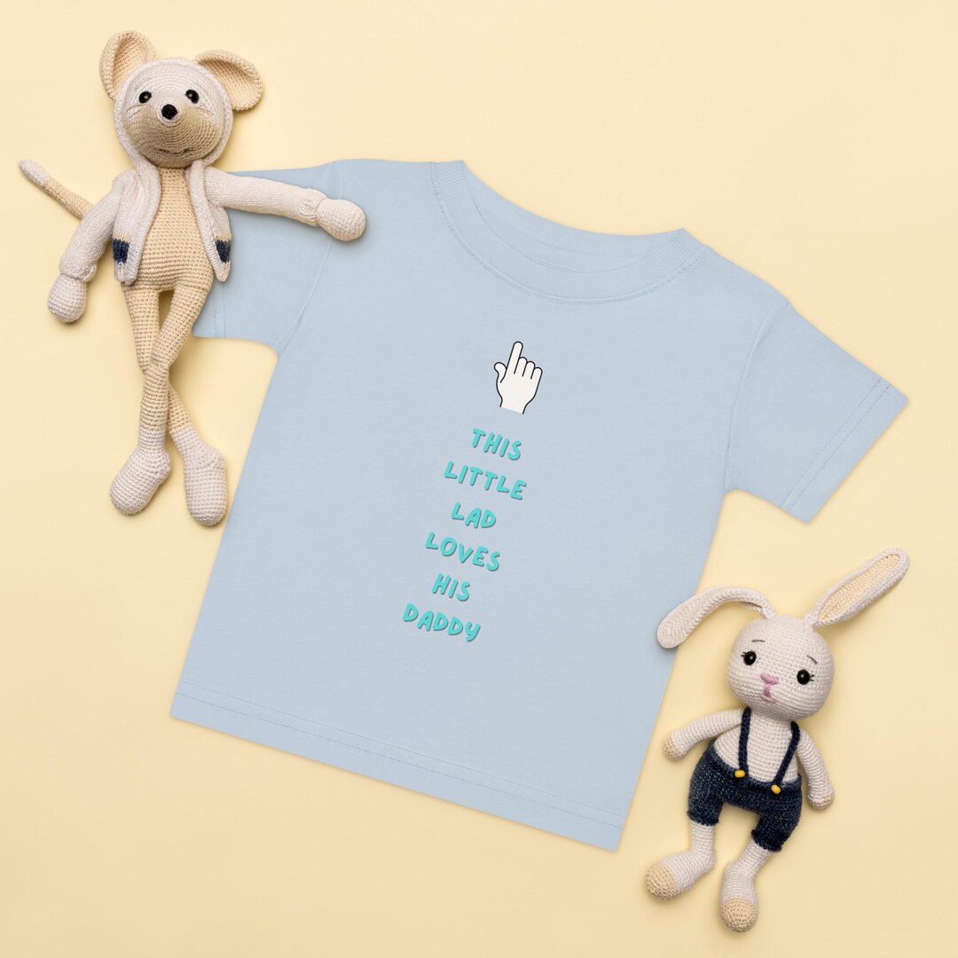 Little Lads - This Little Lad Loves His Daddy - Baby - Etsy