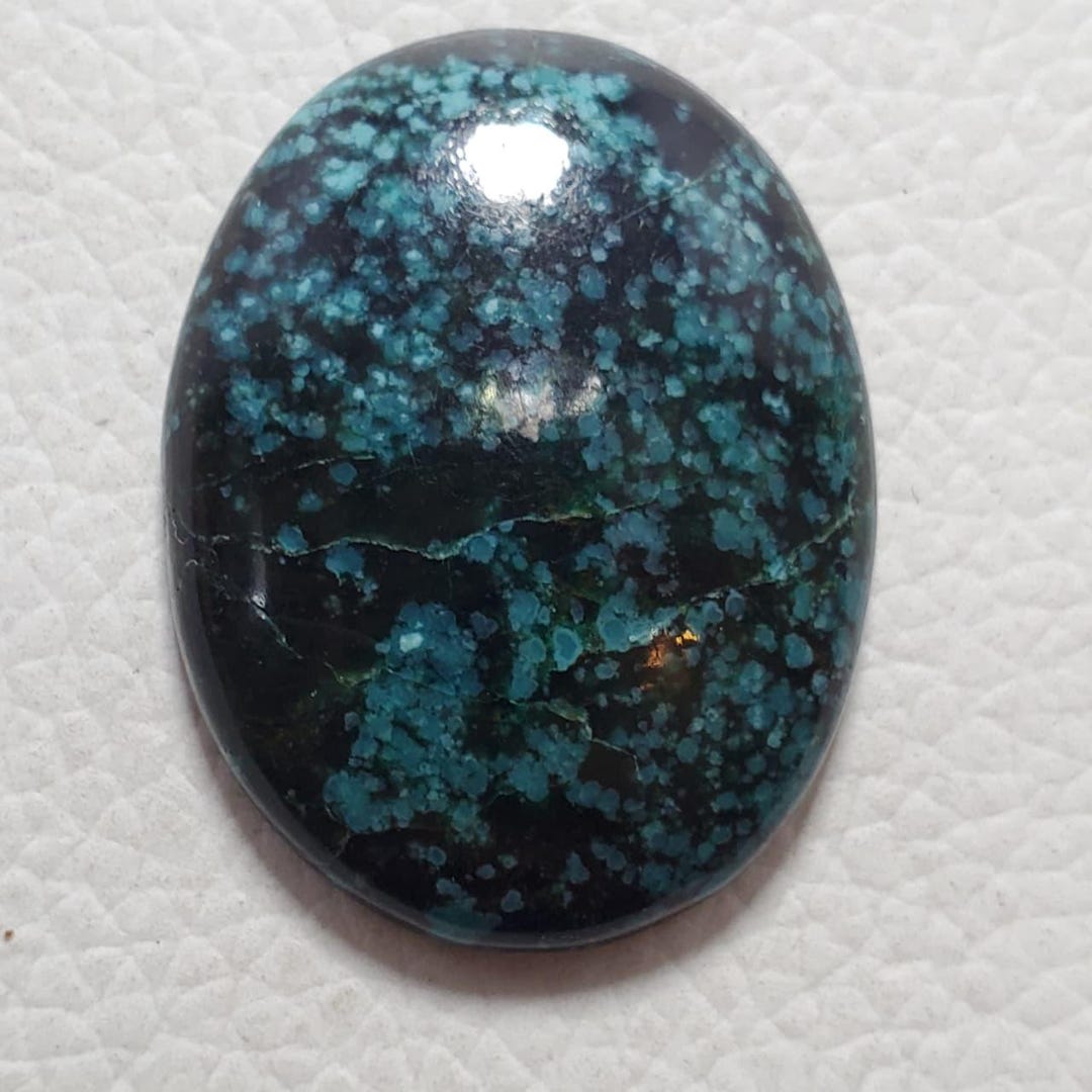 Natural Hubie Eggshell Turquoise - Rare Matrix Pattern : Hand Polished ...