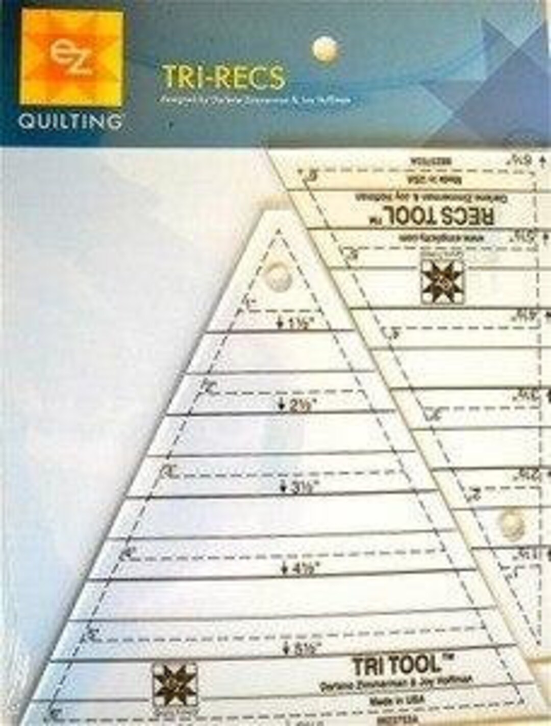 Tri Recs Triangle Rulers Set by Darlene Zimmerman - Recommended for the ...