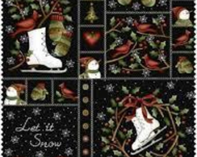 CRAZY for CHRISTMAS Complete Flannel Quilt Kit by Bonnie Sullivan for ...