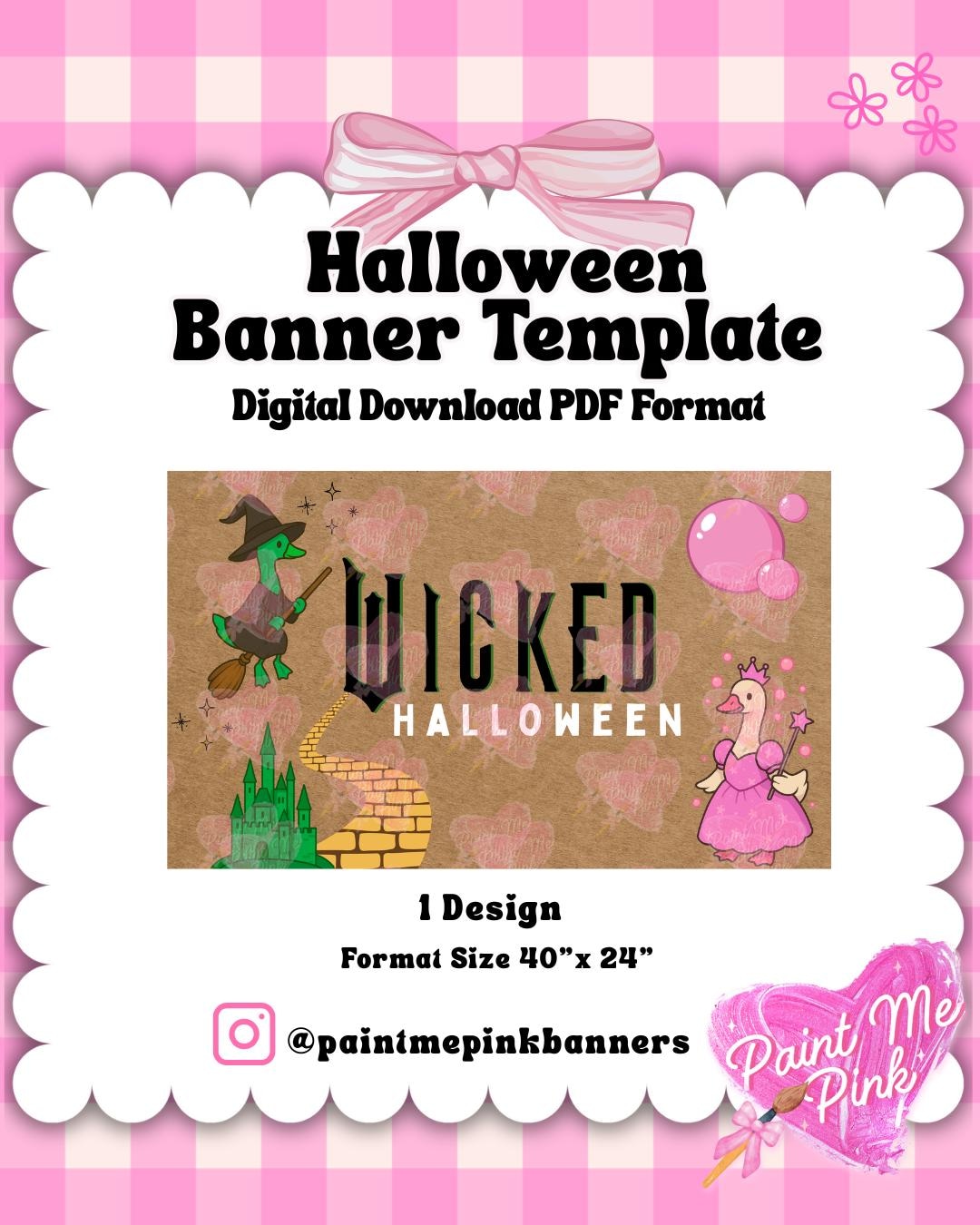 Wicked Inspired Digital Mock up (digital Download) - Etsy