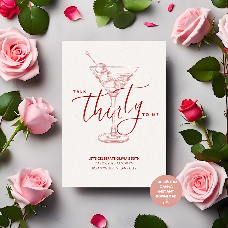 Burgundy 30th Birthday - Etsy UK