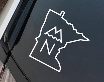 Minnesota decal | Etsy
