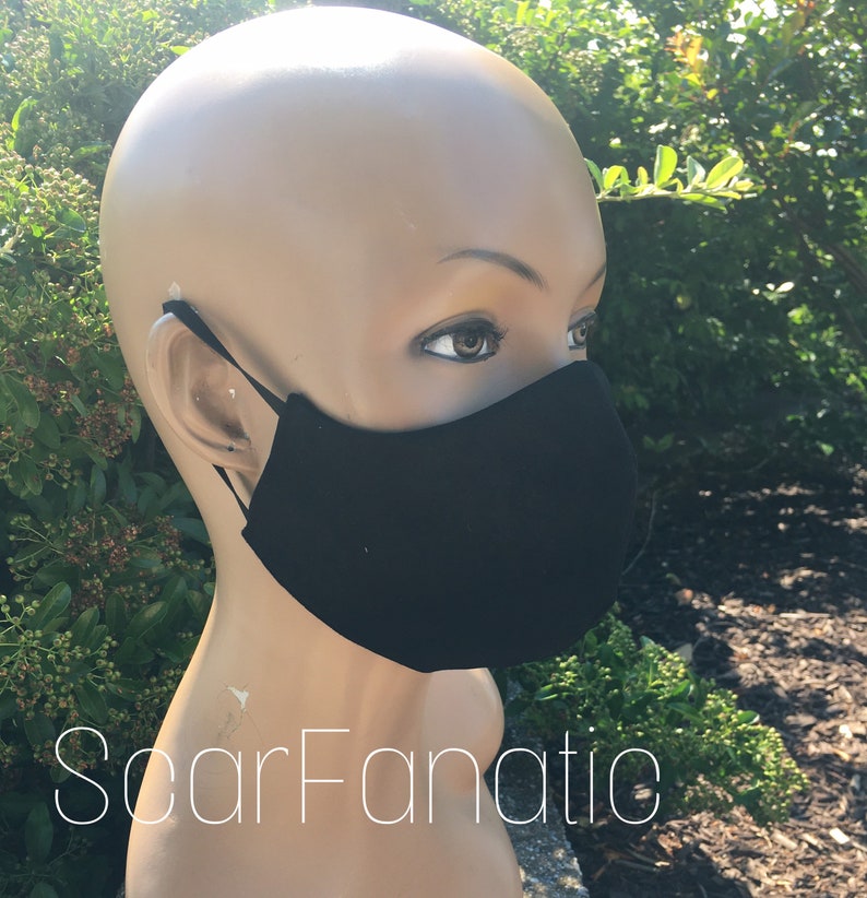 100% Cotton Allah Symbol Arabic Caligraphy Face Mask/black and | Etsy