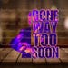Gone Way Too Soon Drag and Drop Canva Frame With and Without Editable ...