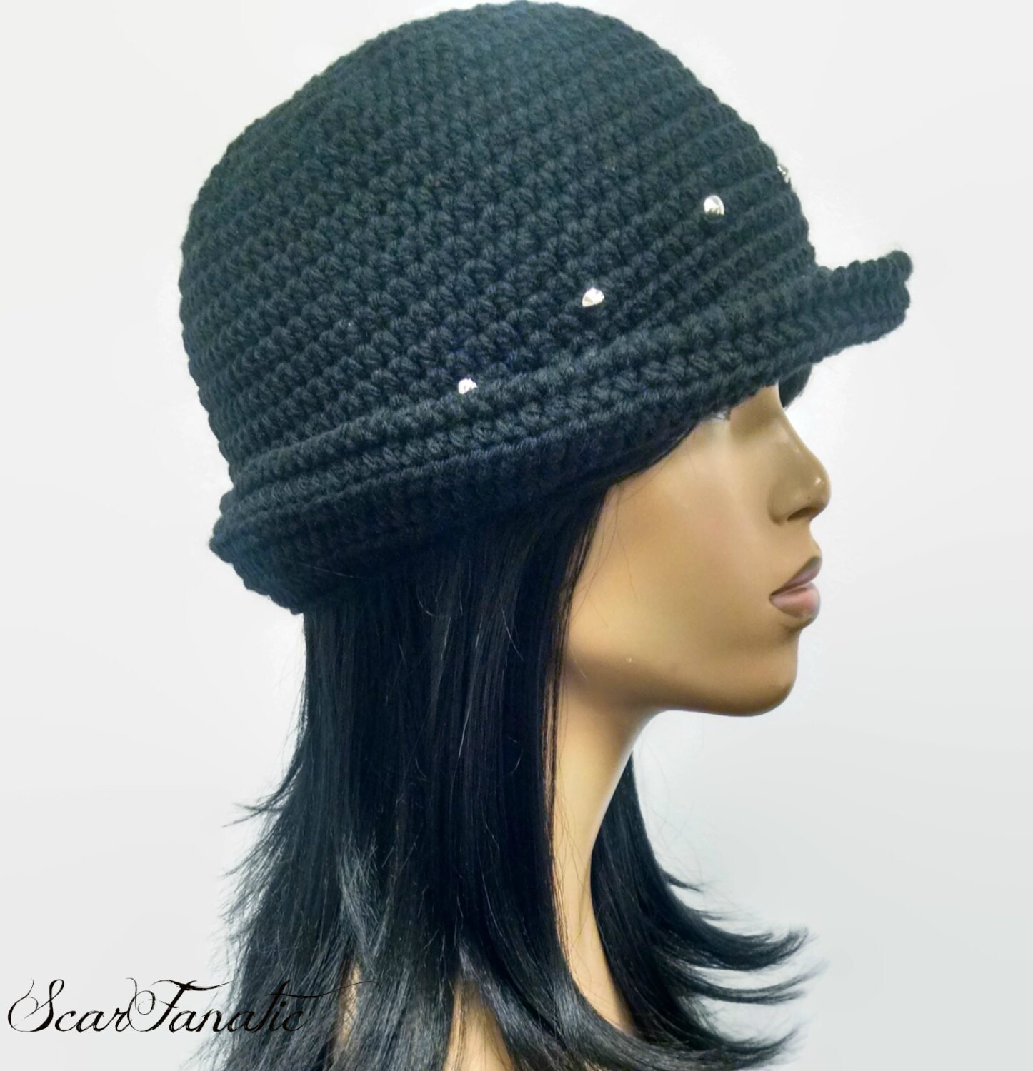 PATTERN ONLY Another Easy Crochet Cloche/flapper Hat Silver - Etsy
