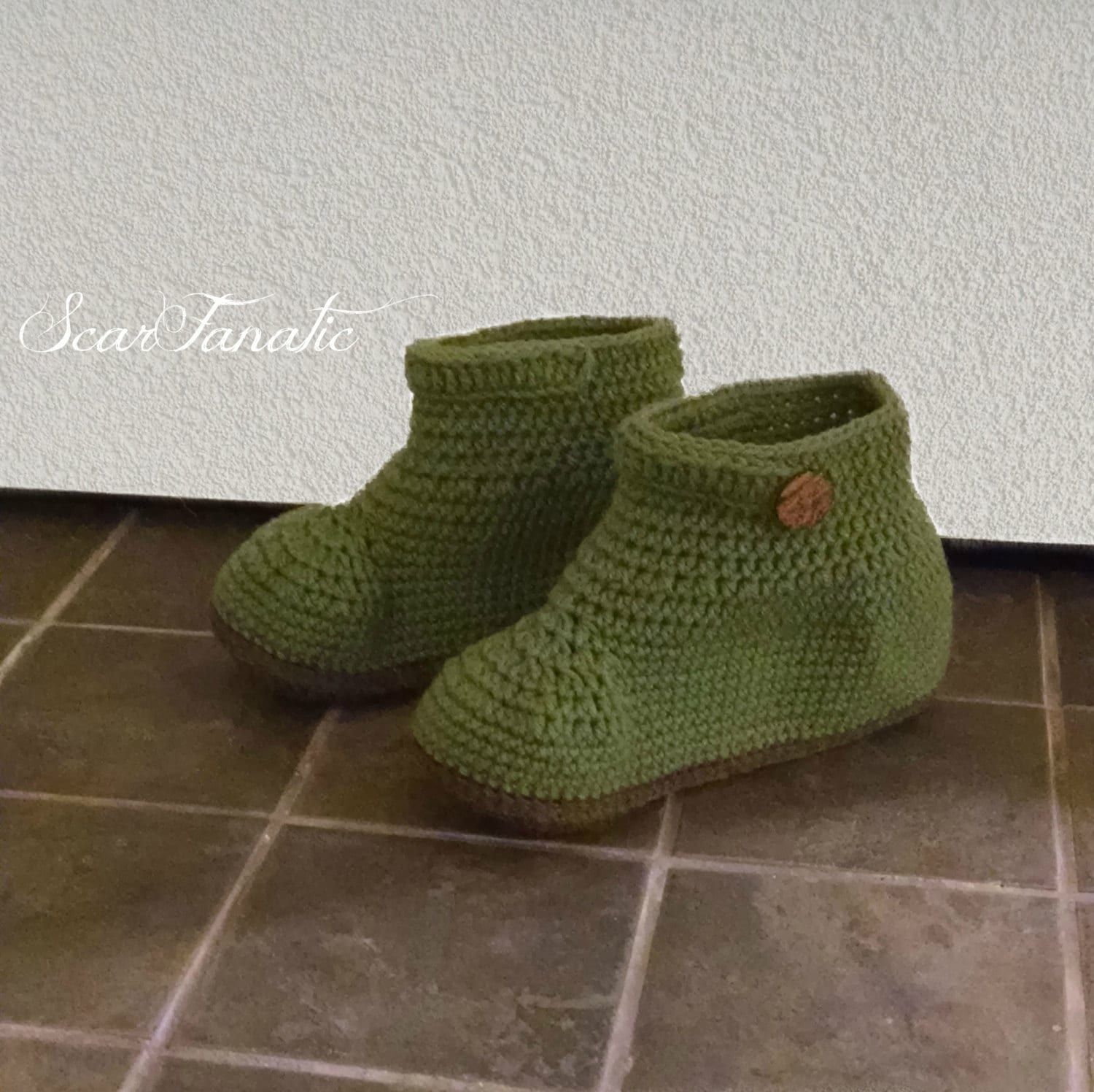 PATTERN ONLY Easy Crochet Ankle Boot Slippers/ Adult sizes 5 | Etsy