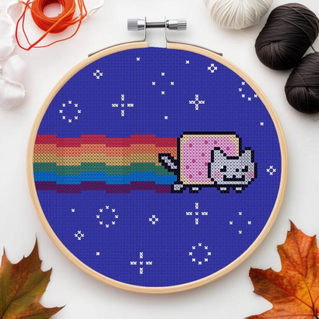 Nyan Cat, Instant Download PDF, Printable Pattern - Etsy