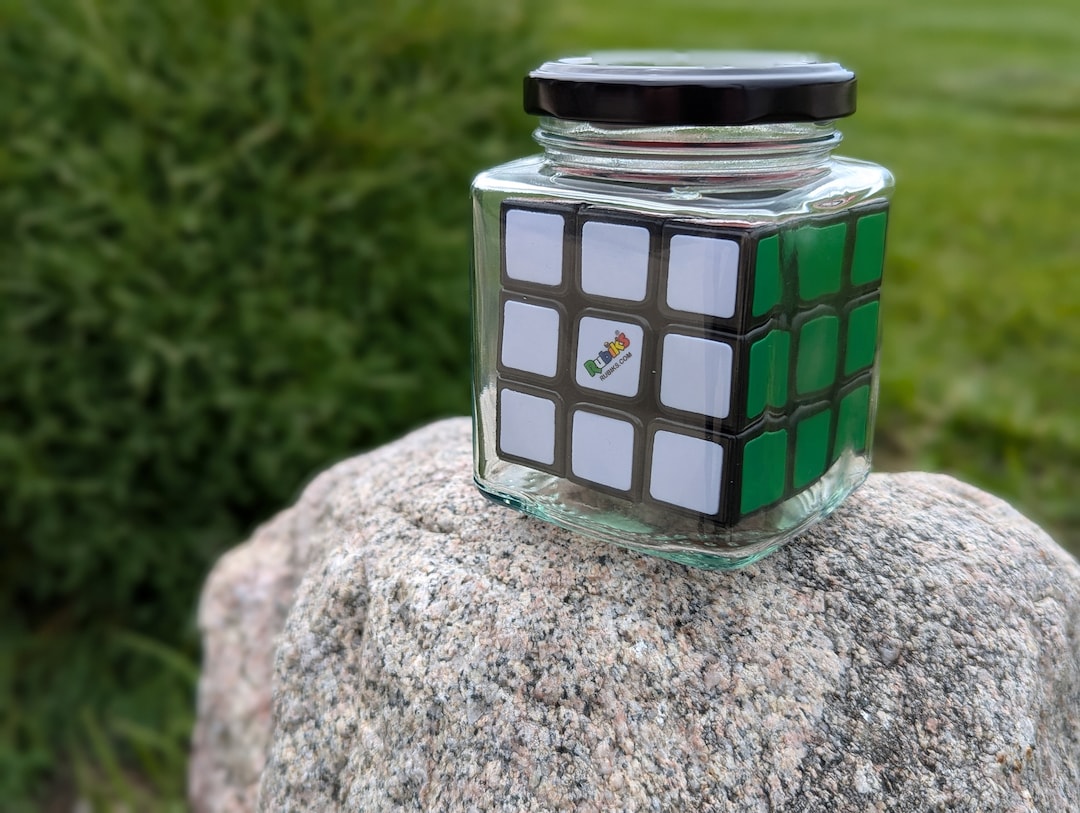 Rubik's Cube in a Jar - Etsy