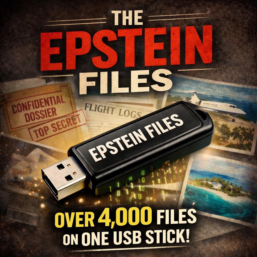 Jeffrey Epstein Files – Complete Archive USB Stick | 38,000+ Public ...