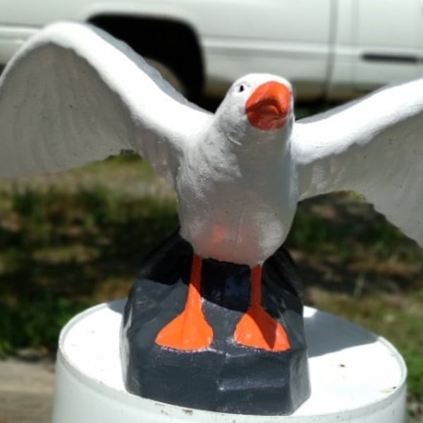 Concrete Seagull - Etsy