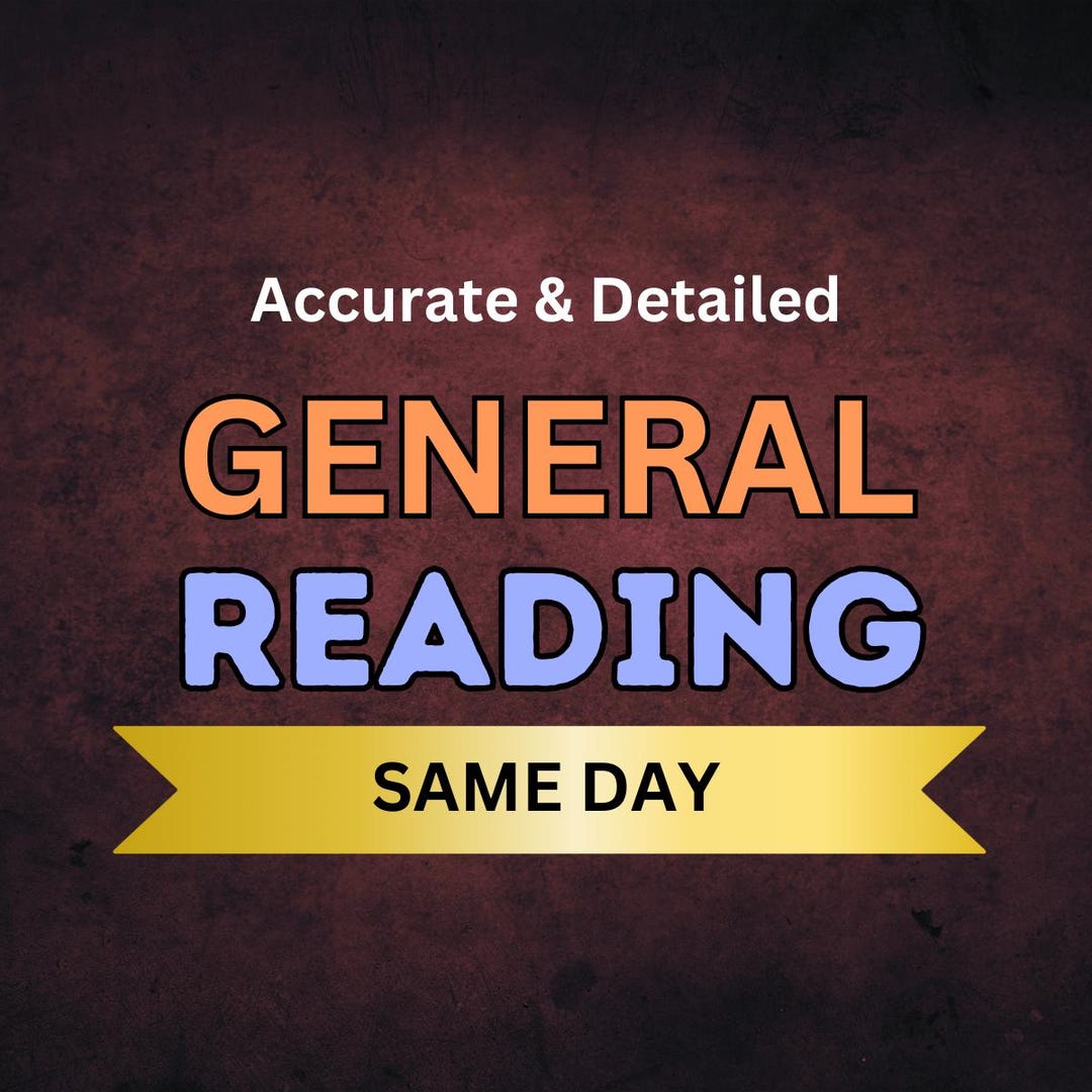 SAME DAY General Tarot Psychic Reading, Accurate General Advice, Love ...