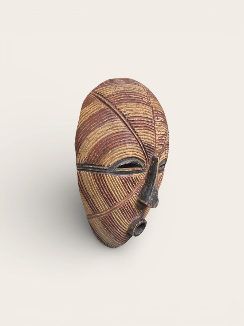 Kifwebe Mask, African Tribal Mask From Both the Songye and Luba Peoples ...
