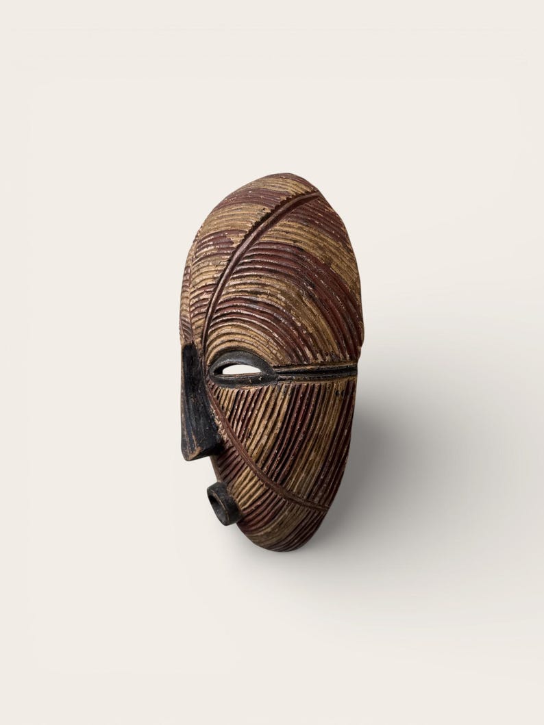 Kifwebe Mask, African Tribal Mask From Both the Songye and Luba Peoples ...