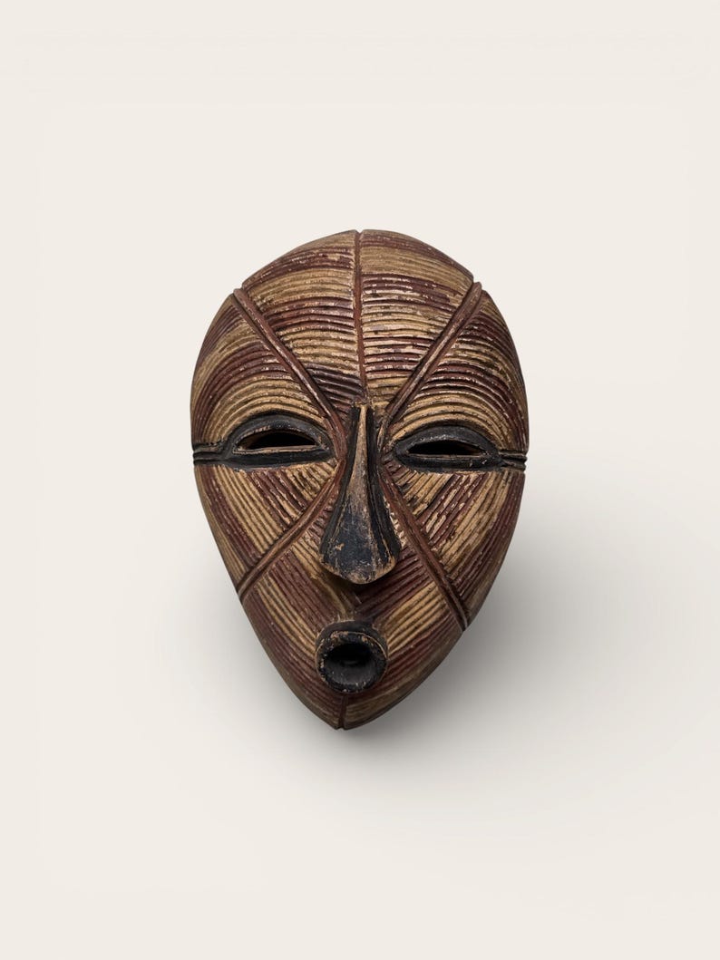 Kifwebe Mask, African Tribal Mask From Both the Songye and Luba Peoples ...