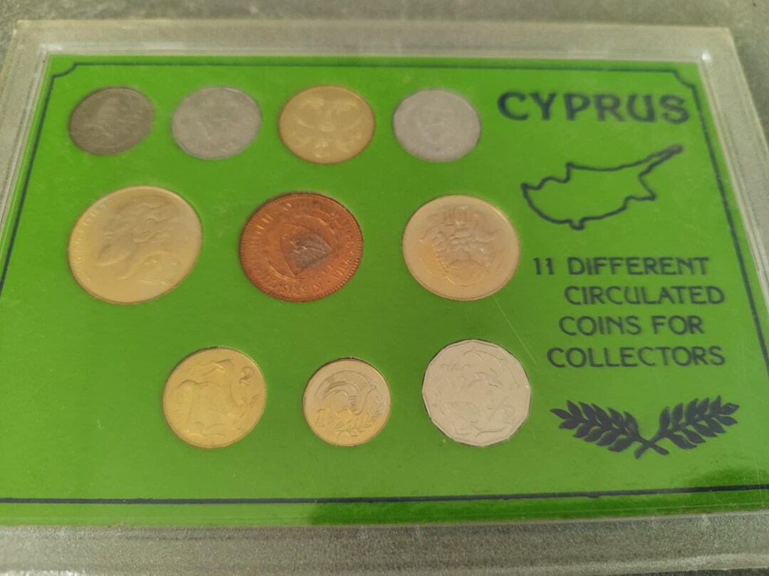 Collectors Commemorative Coin Set of 11 Circulated Coins – Cyprus ...