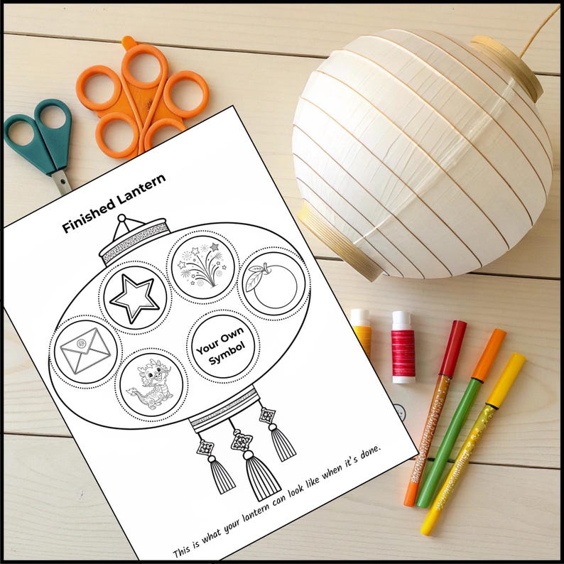 Lunar New Year 2026 Classroom Activity | Chinese New Year Lantern Craft ...