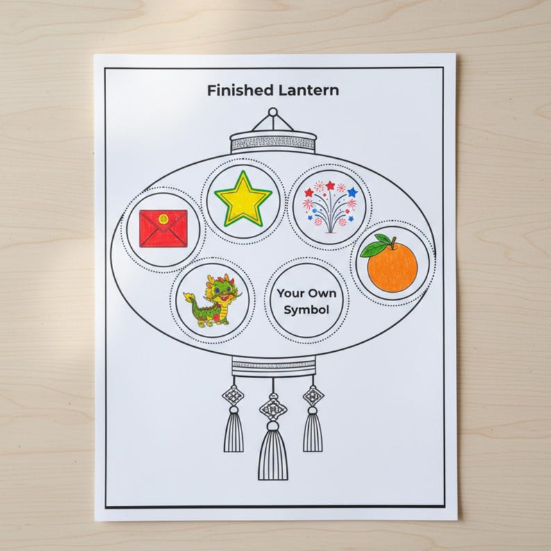 Lunar New Year 2026 Classroom Activity | Chinese New Year Lantern Craft ...