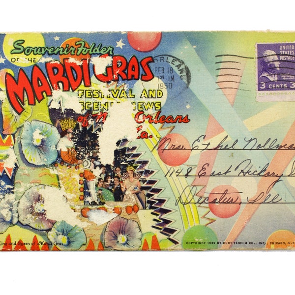 New Orleans Postcard - Etsy