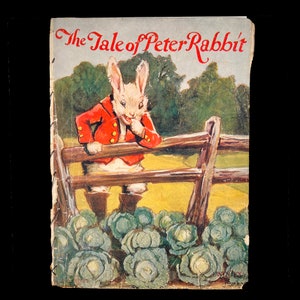 The Tale of Peter Rabbit Vintage Booklet Softcover Linentex No 1121 ...