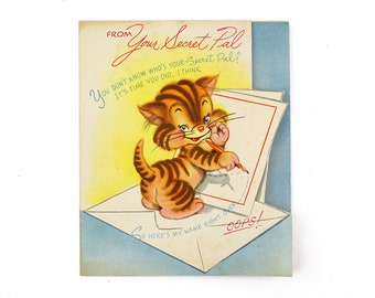Secret Pal Card | Etsy