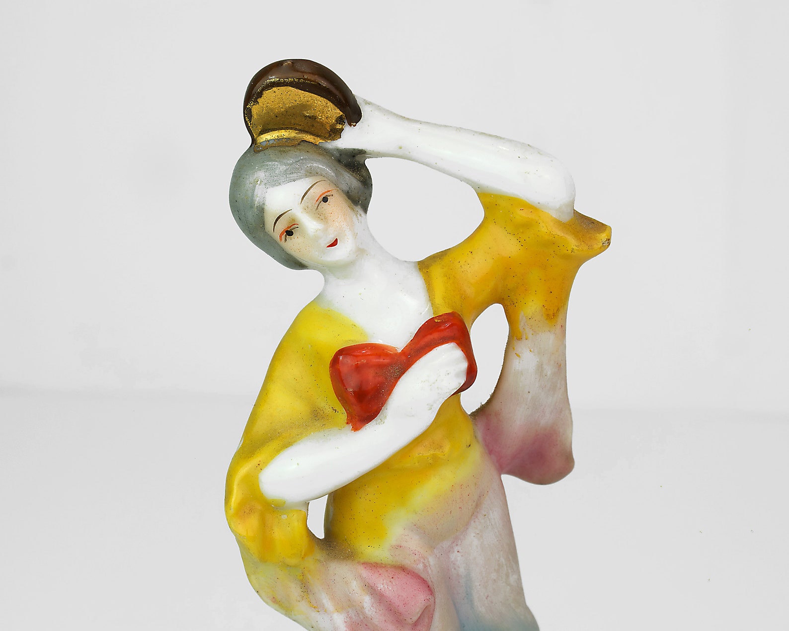 Vintage Ceramic Lady Dancing Made in Occupied Japan Figurine 1945-51 ...
