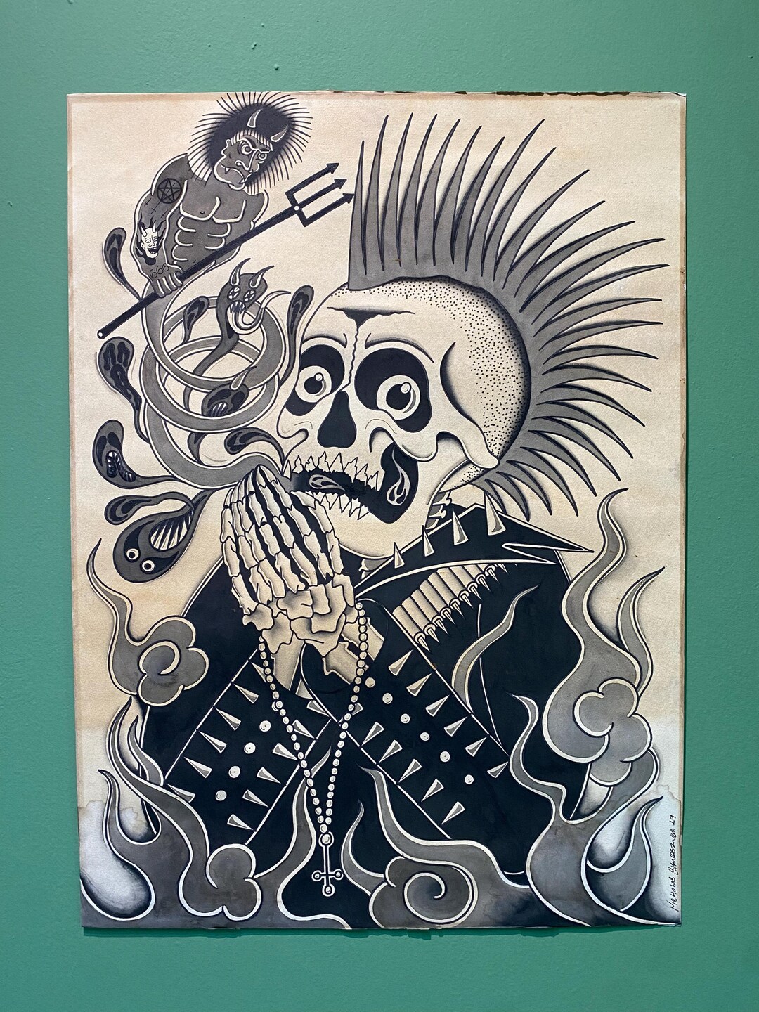 Minas — Birth of Extremity | Original Watercolor Painting, Brazilian ...