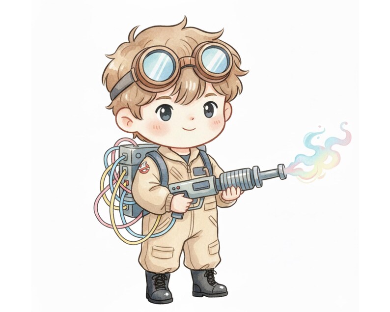 Ghostbusters PNG Bundle, Font & Cake Topper, Ghostbusters PNG ...