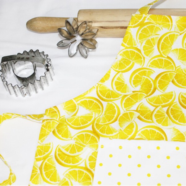 Lemon Apron - Etsy