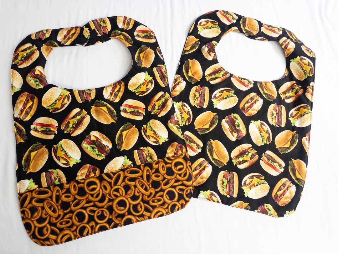 Custom Adult Size Bib You Choose the Fabric Single Bib Made to Order - Etsy