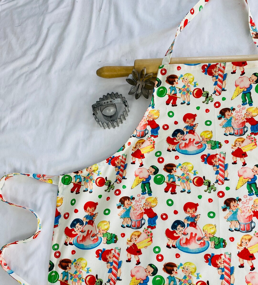 Adult Apron - Vintage Candy Shop - Ready to Ship - Etsy