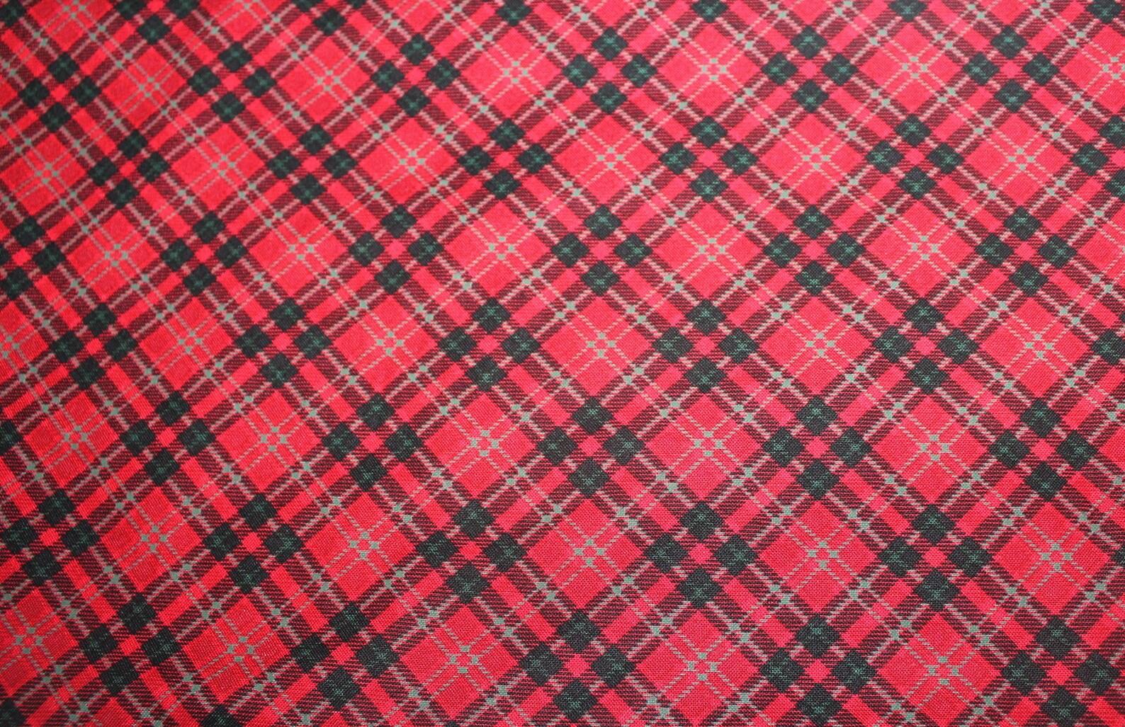 Red Plaid Cloth Napkins Double Sided Thick and Large Set - Etsy