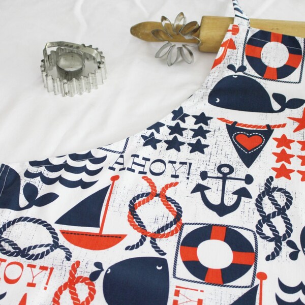 Nautical Apron - Etsy