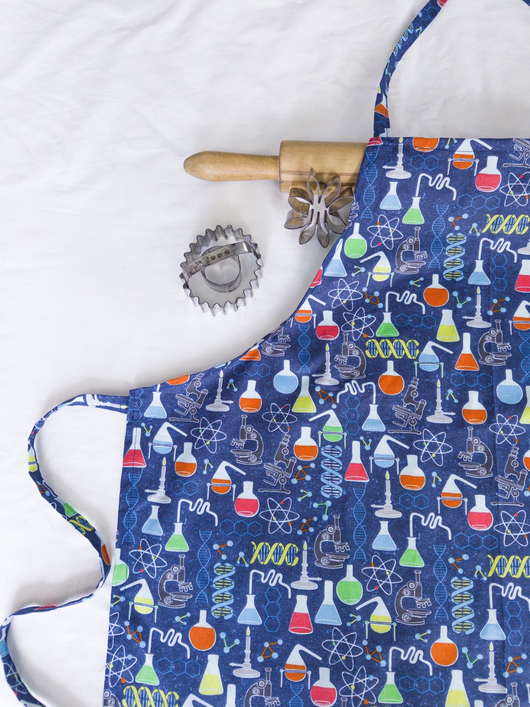 Chemistry Beakers Science Teacher Adult Apron - Ready to Ship - Etsy