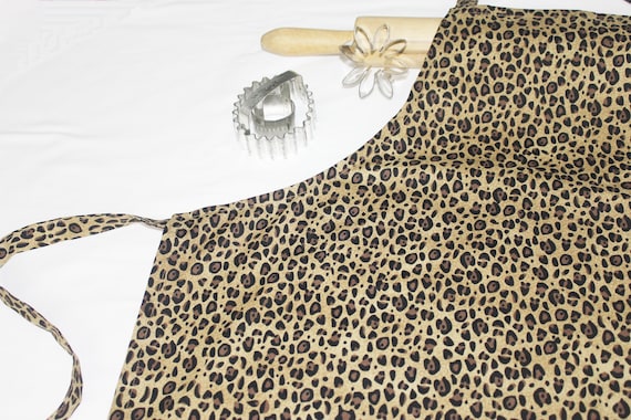 Wild Cheetah Adult Apron Ready to Ship - Etsy
